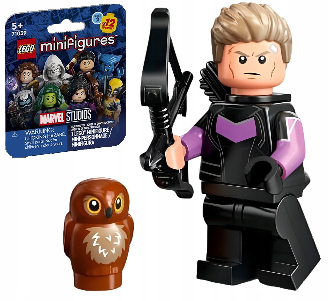 Lego Minifigures 71039 Marvel Seria 2 - HAWKEYE (5906142939916) • Cena ...