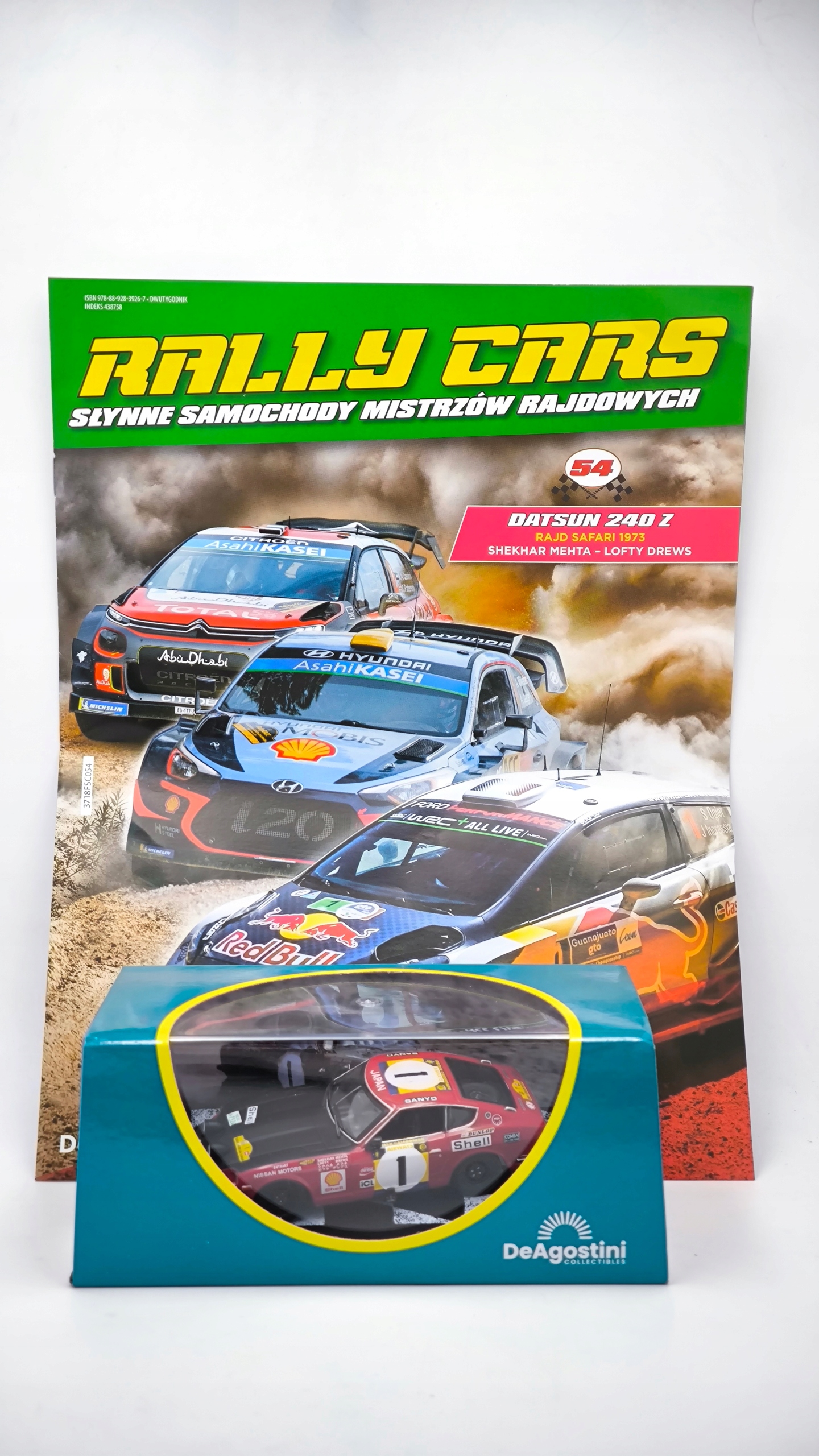 WRC Datsun 240Z Safari Rally 1973 1:43 DeAgostni #54 • Cena, Opinie ...
