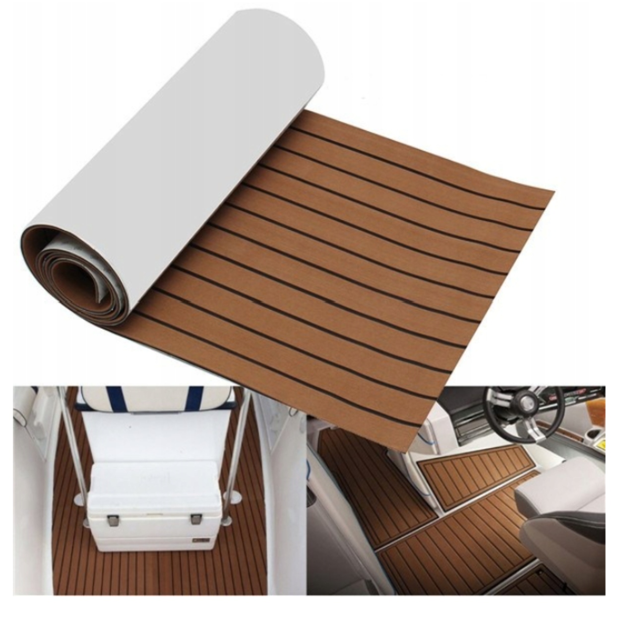 WYKŁADZINA NA POKŁAD JACHTU EVA TEAK ŁODZI - OGR01001557 - 14128529949 ...