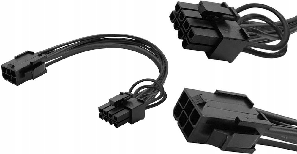 Adapter Gpu 6 Pin - Niska cena na Allegro