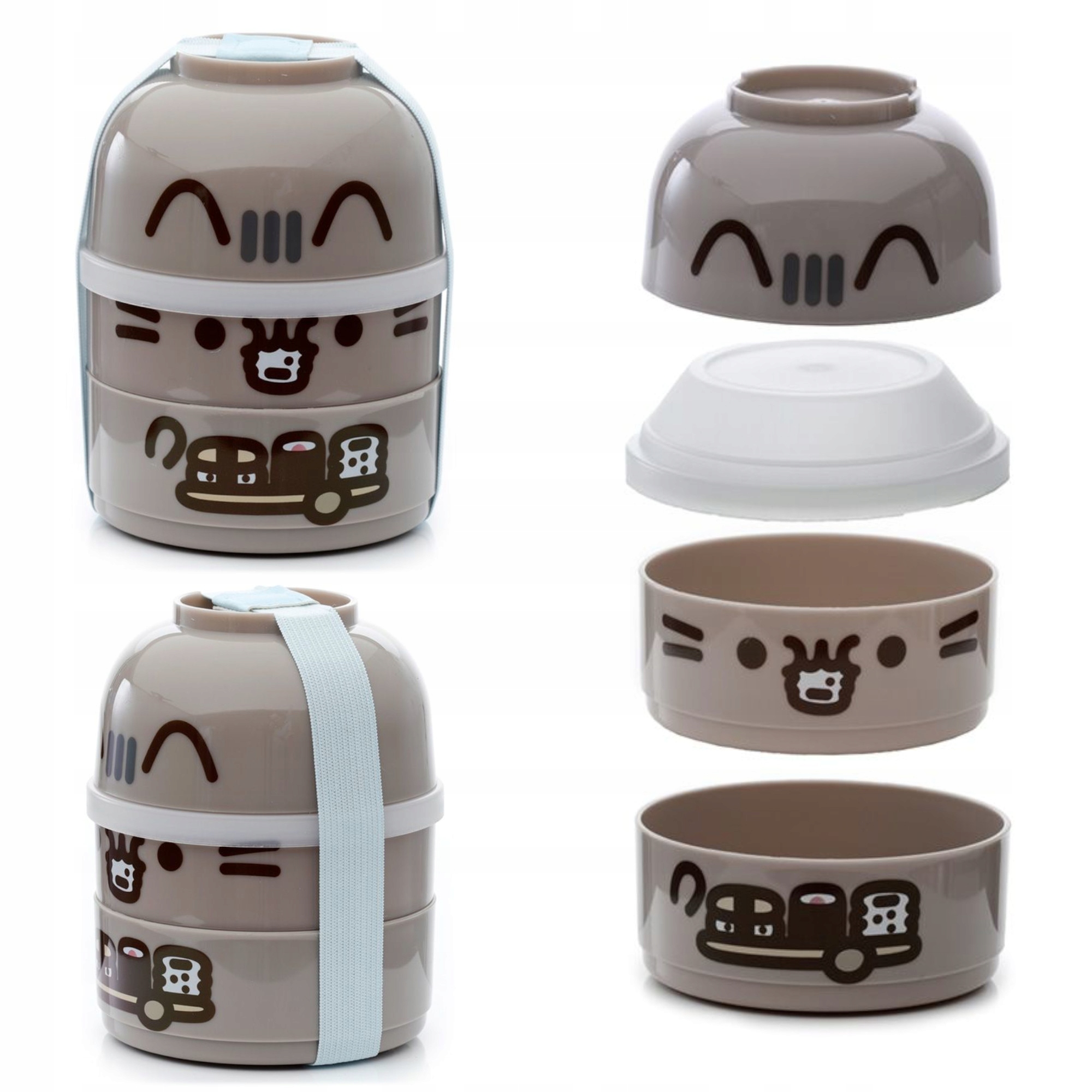 PUSHEEN śniadaniówka, lunchbox 3szt COMPACT BOX (5055071769986) • Cena ...