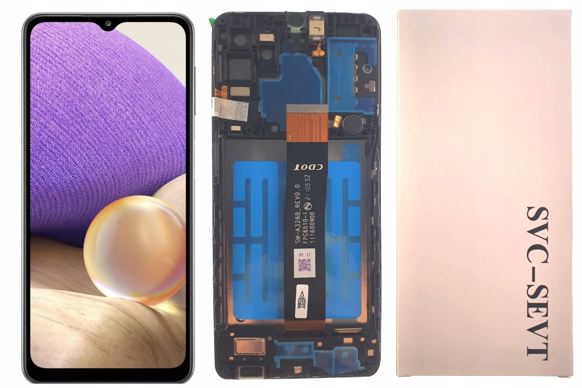 Oryginalny wyświetlacz z ramką do Samsung Galaxy A32 5G a326 service ...