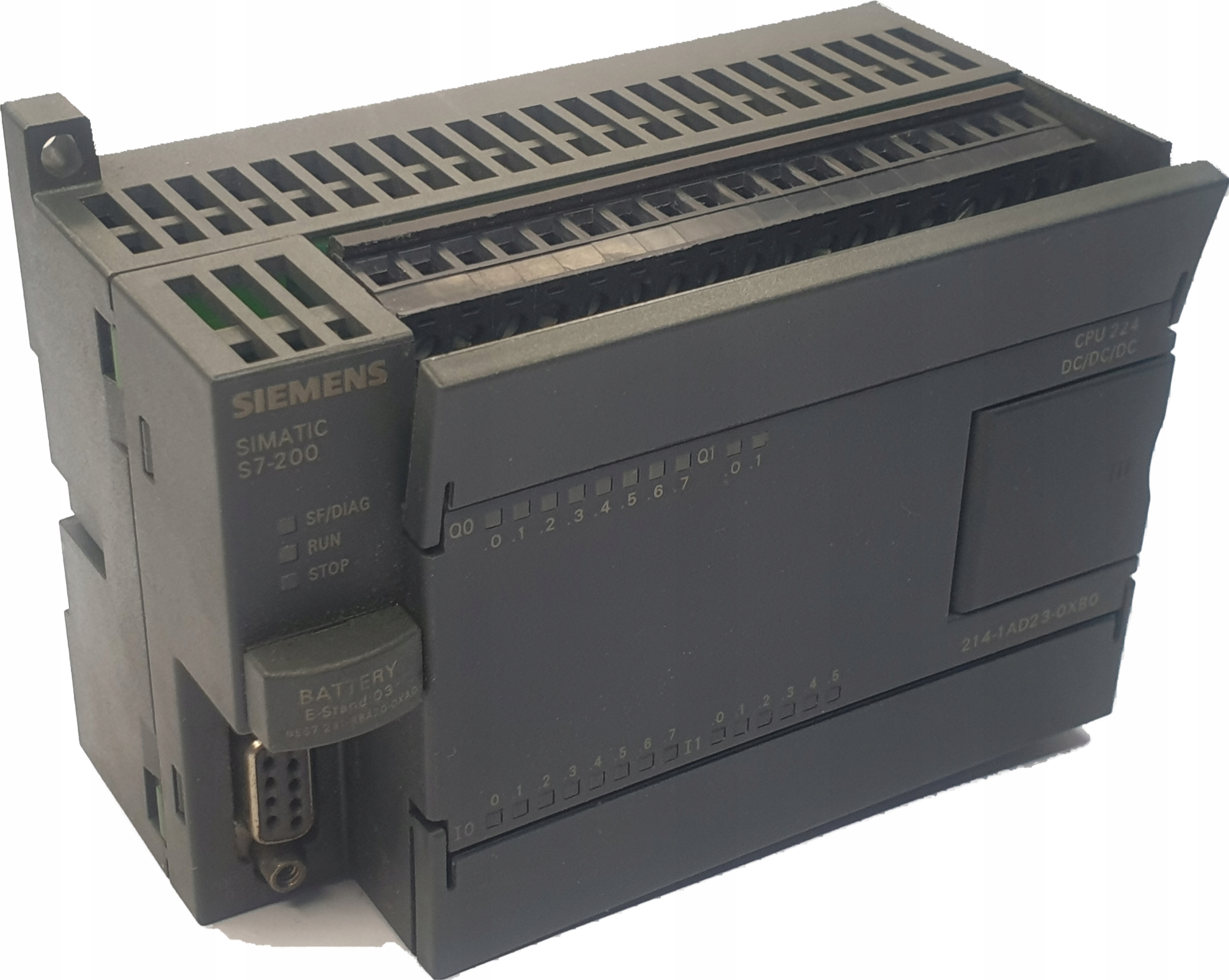 sterownik PLC SIEMENS SIMATIC S7-200 CPU224 DC/DC/DC # 214-1AD23-0XB0 ...