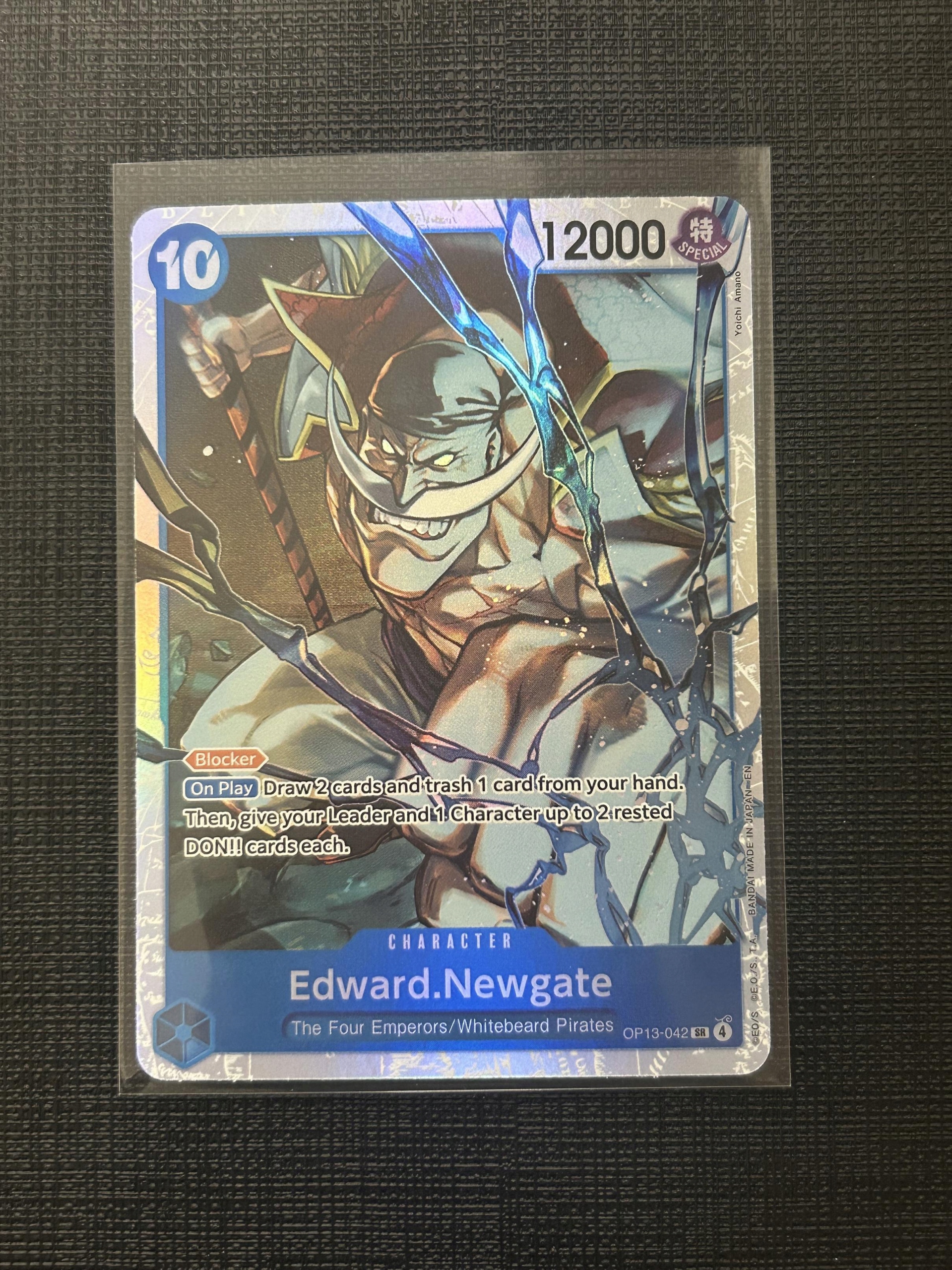 Oryginalna karta One Piece Card Game: OP13-042 Edward Newgate SR - Stan ...