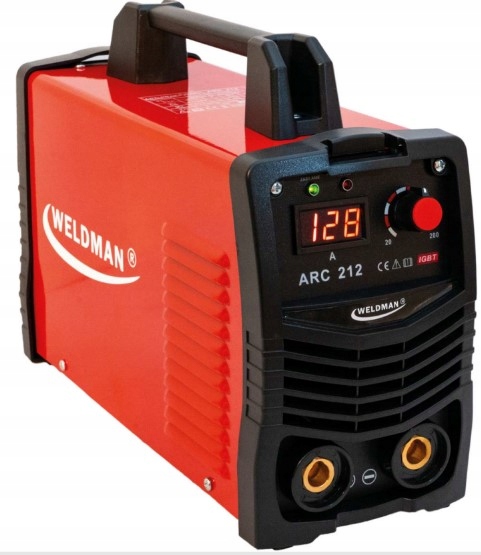 Spawarka inwertorowa MMA ARC 212 IGBT 200A Elektrodowa WELDMAN ...