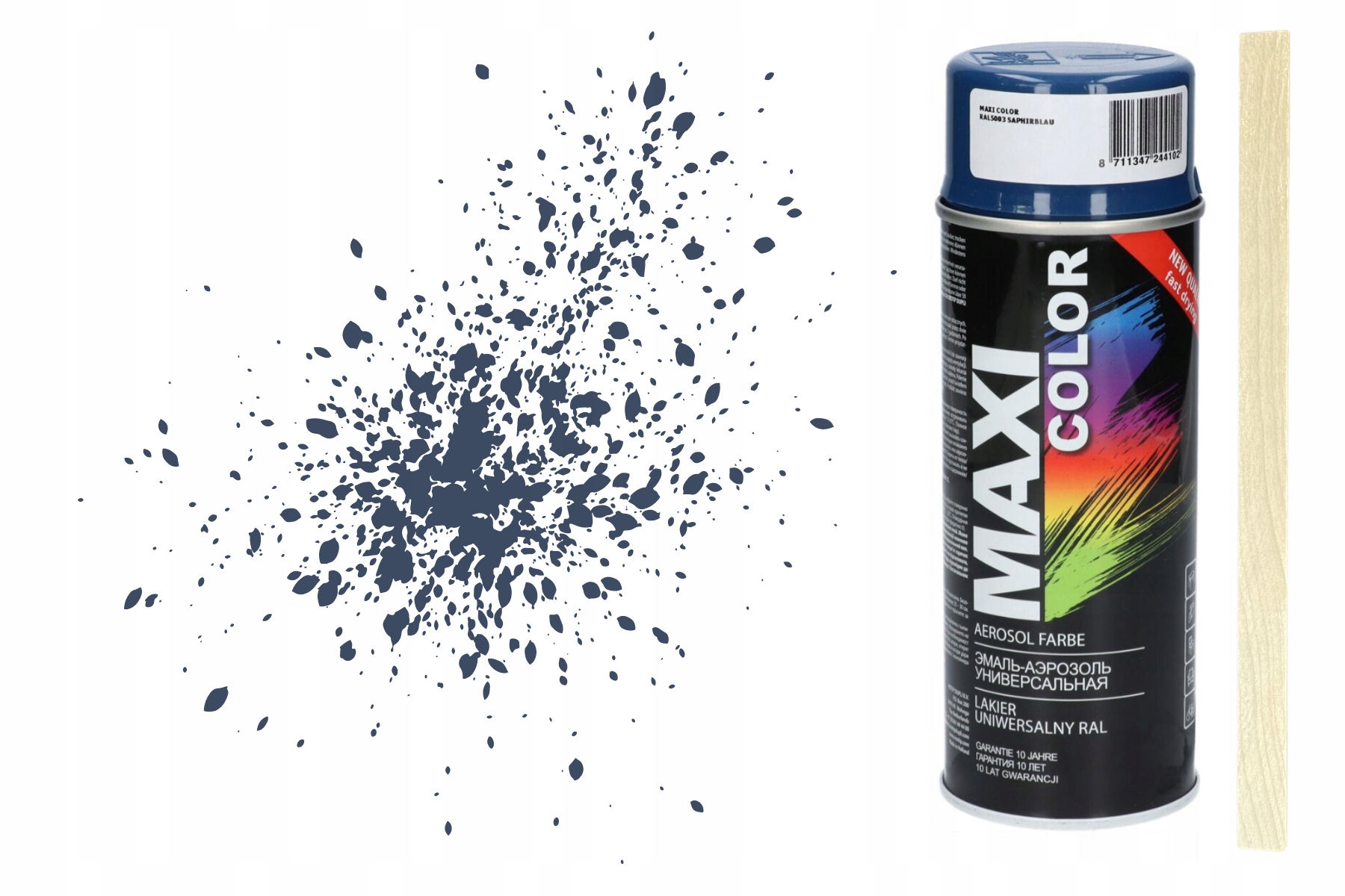 Lakier akrylowy Motip Maxi Color 400 ml niebieski 8711347244102 za 13 ...