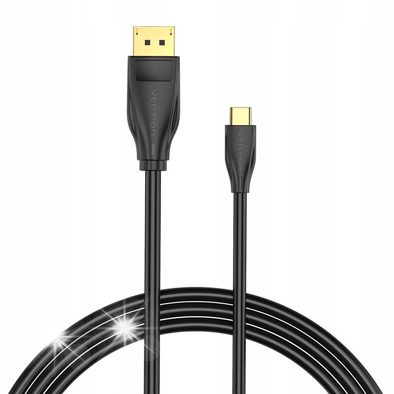 Vention USB-C - Displayport (DP) Adapter Kábel 8K 60Hz Thunderbolt 2m ...