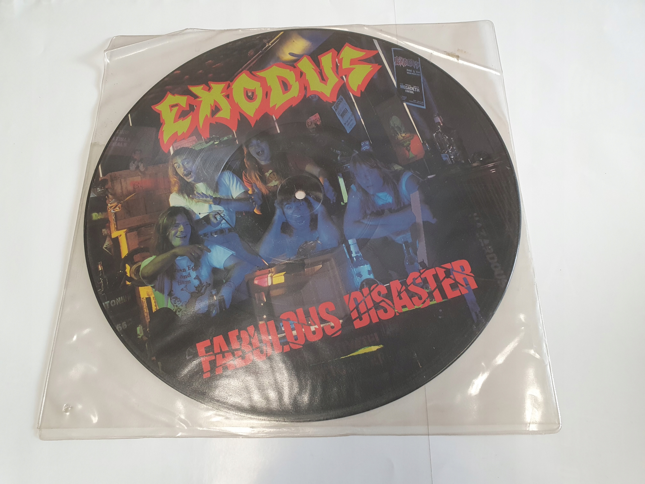EXODUS - FABULOUS DISASTER LP(Ex) PICTURE DISC 12540682243 - Sklepy ...