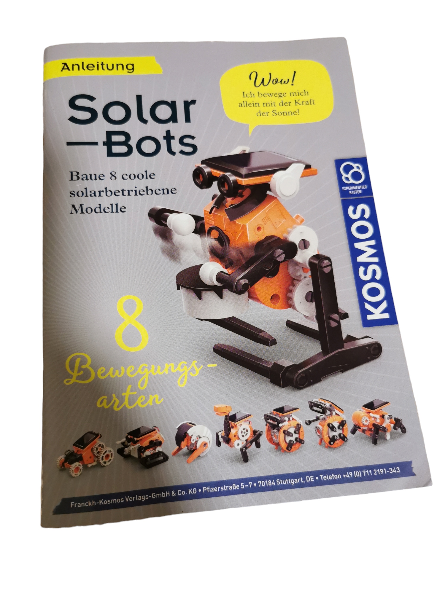 Robot solarny do samodzielnego montażu Kosmos Solar Bots (4002051620677 ...