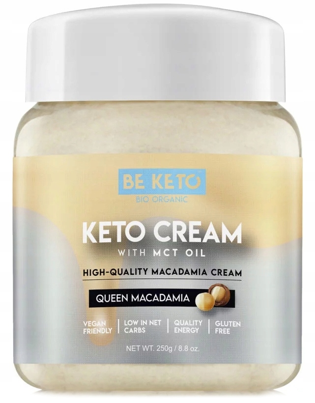 BE KETO Cream KREM MAKADAMIA Orzechowy + olej MCT (5060834810522 ...