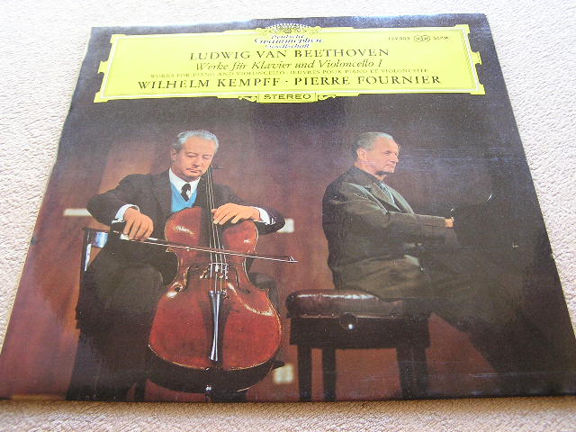 Werke Für Klavier Und Violoncello I Beethoven, Kempff, Fournier Winyl ...