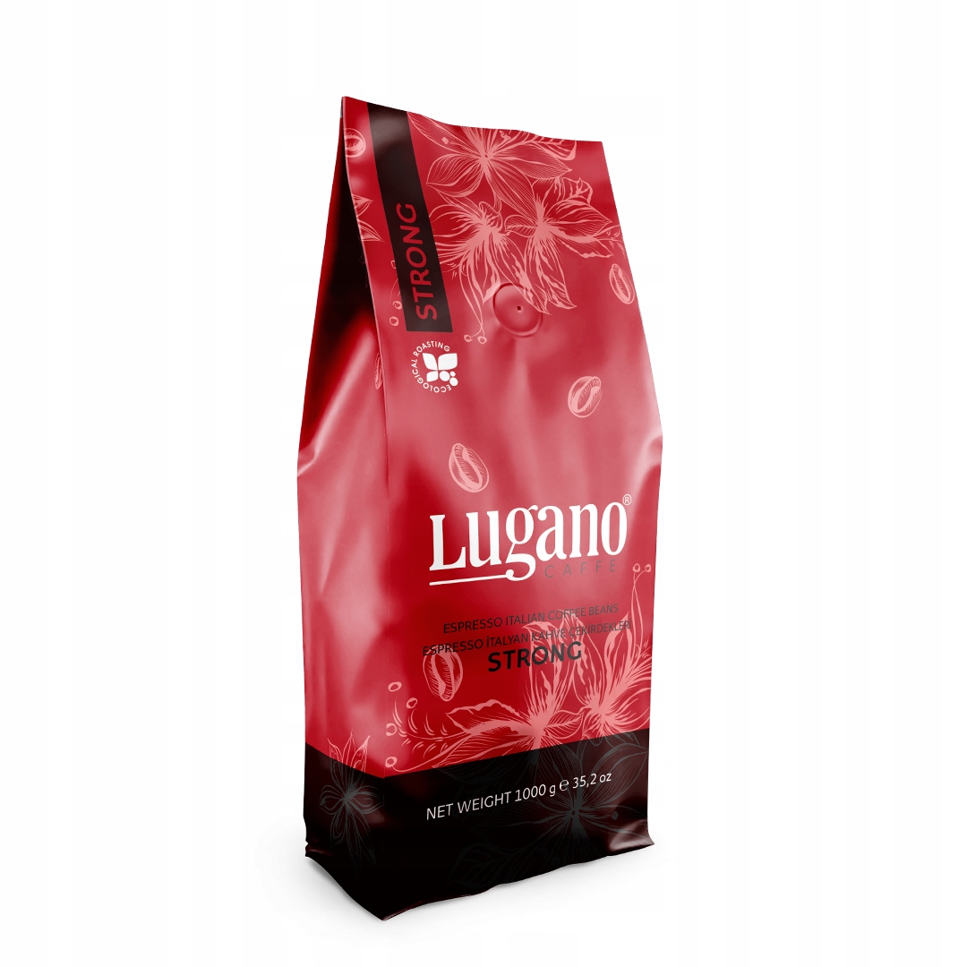 Lugano Caffe Robusta Strong szemes kávé 1kg za 10595.00HUF-ért - Allegro