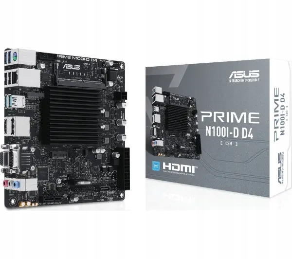 Płyta główna ASUS PRIME N100I-D D4-CSM mini ITX Intel N100 w 10 MIAST ...