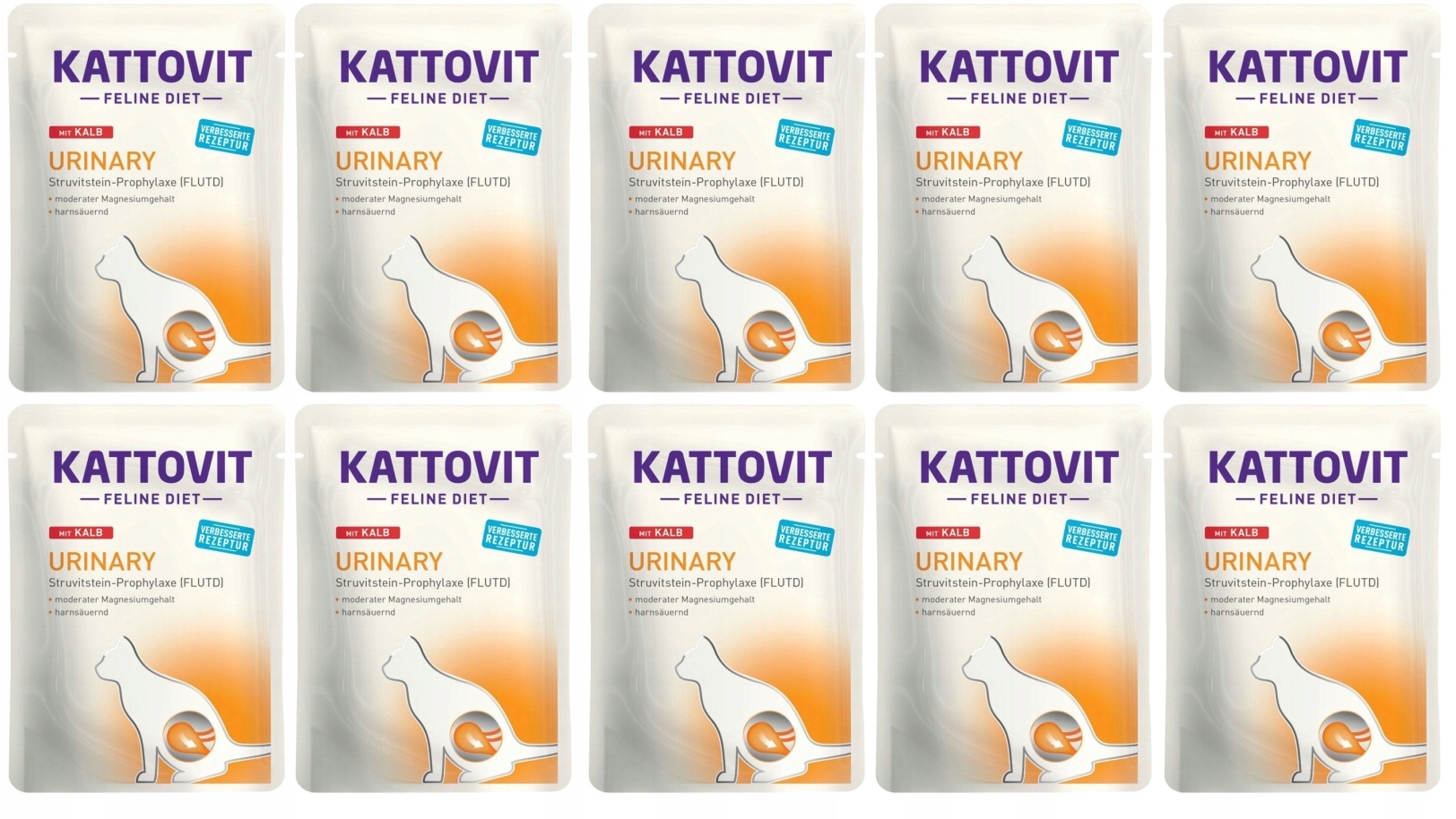 KATTOVIT URINARY CIELĘCINA 10x85G 12682781215 - Allegro.pl