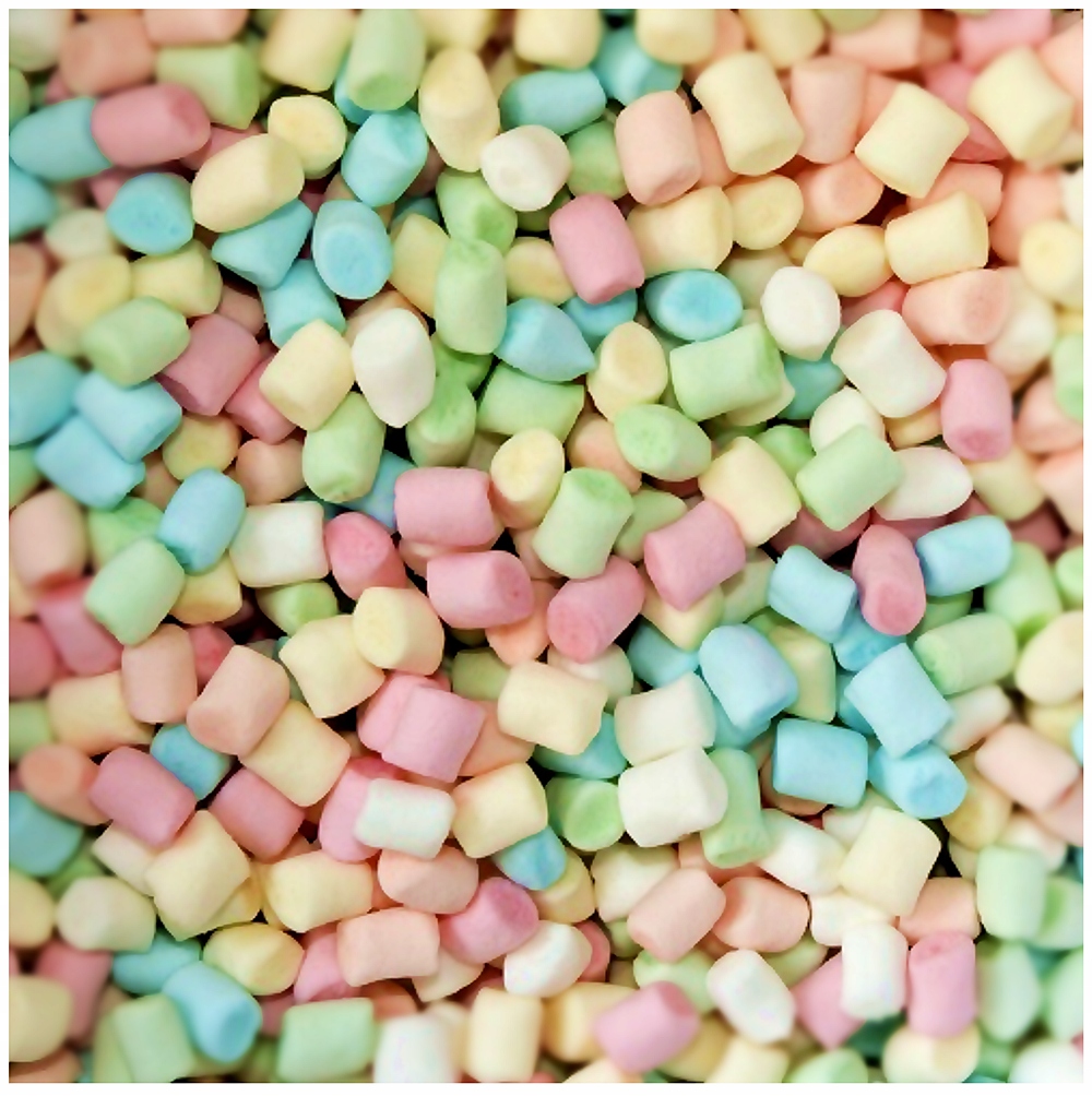POSYPKA MINI PIANKI MARSHMALLOWS DEKORACJA 80 g 12991968398 - Allegro.pl