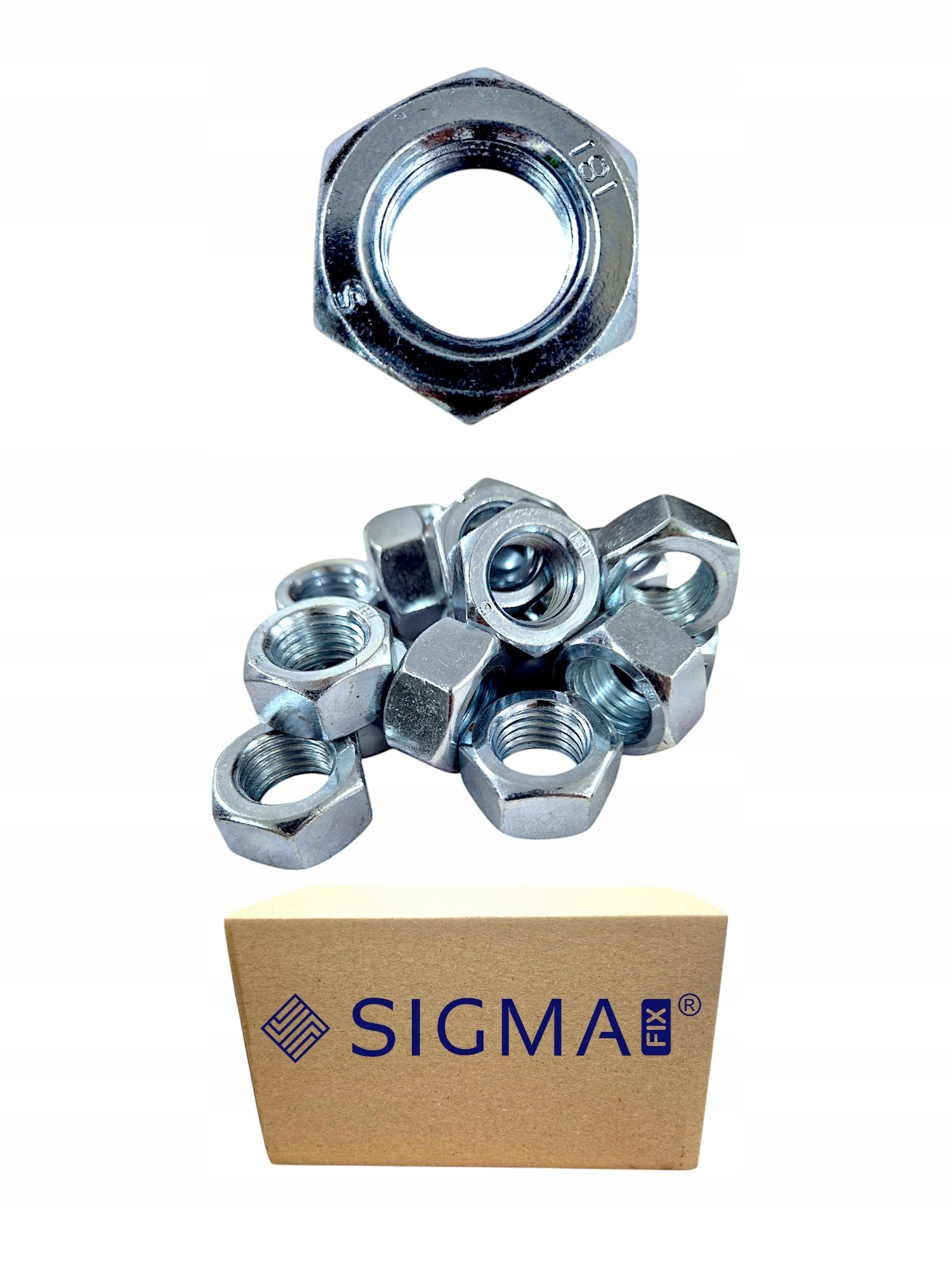 Nakrętka M20 DIN 934 OCYNK 1 kg • Cena, Opinie • Śruby, nakrętki ...