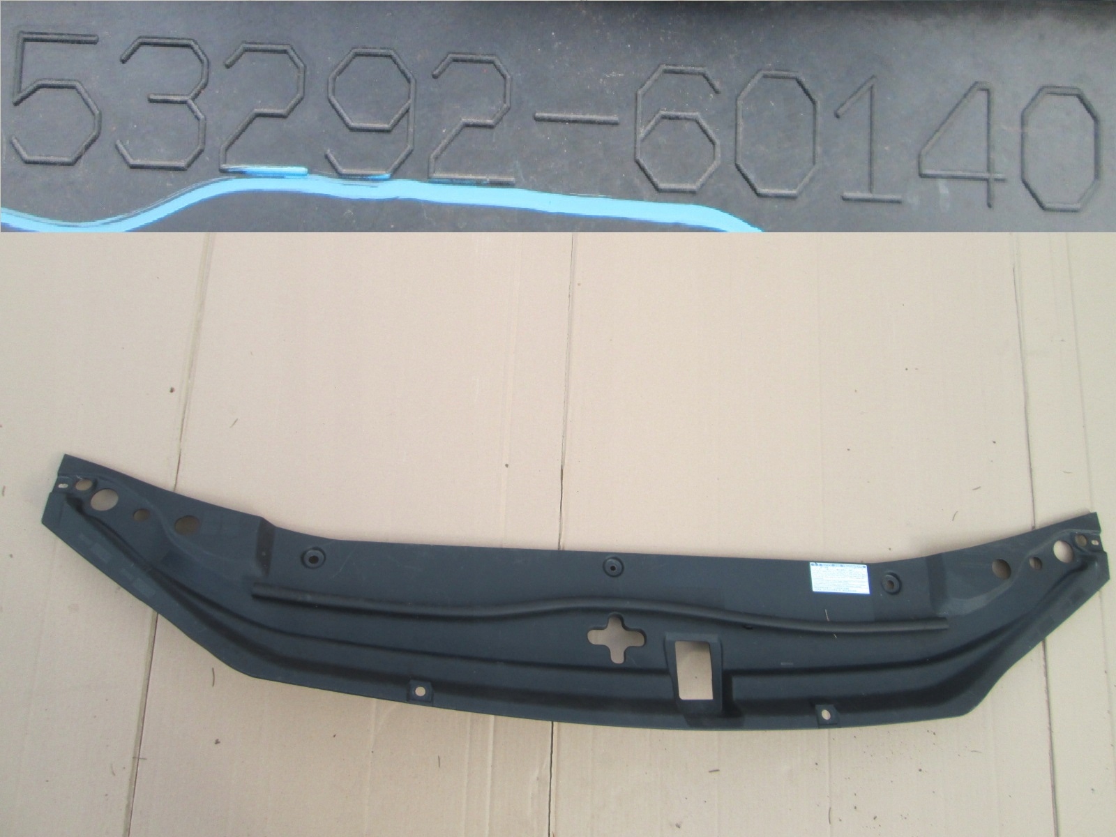 TOYOTA LAND CRUISER 200 OSLONA PASA PRZOD LISTWA 53292-60140 , LISTWA ...