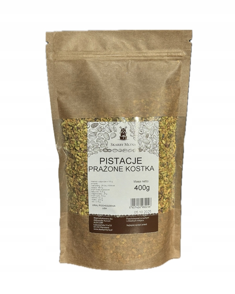 Pistacje Prażone 400g - Niska cena na Allegro