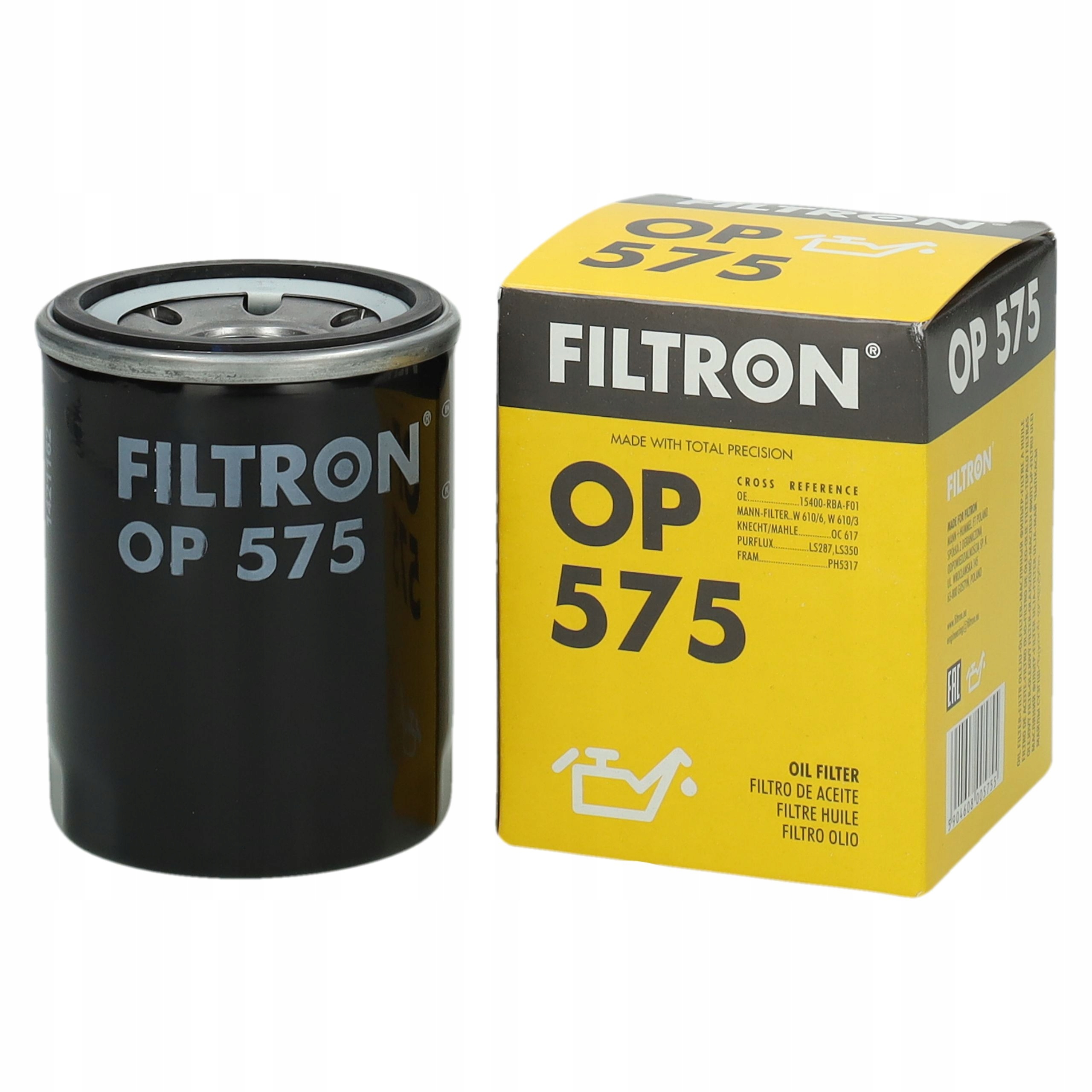 Filtr Oleju Filtron OP575 5904608005755 za 14.09PLN z Gdańsk - Allegro ...