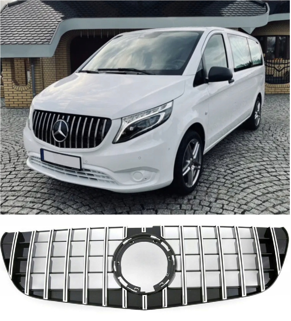ATRAPA GRILL MERCEDES VITO W447 PANAMERICANA AMG GT LIFT LIFTING 2020 ...