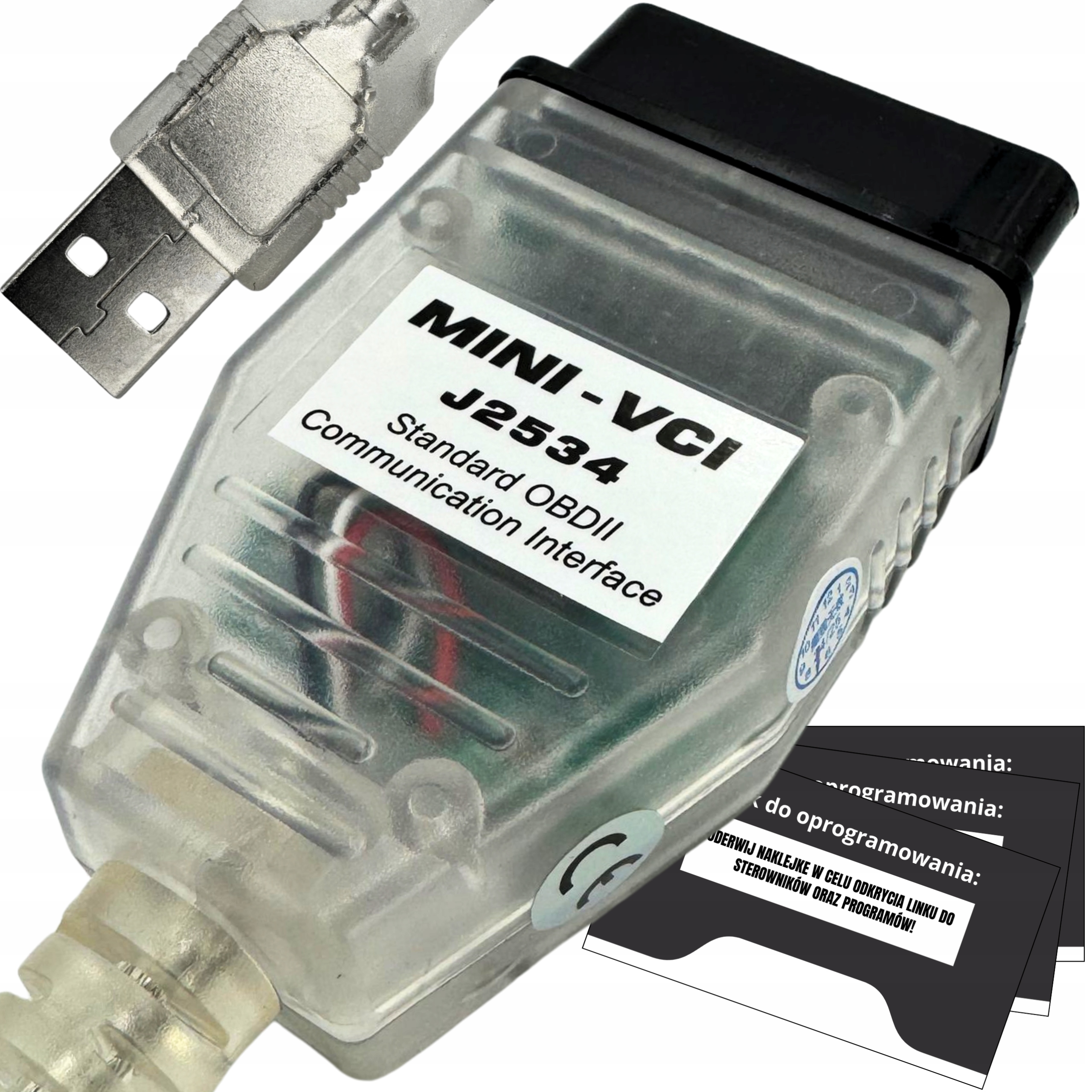 INTERFEJS DIAGNOSTYCZNY MINI VCI TOYOTA LEXUS TECHSTREAM v18 J2534 OBD2 ...