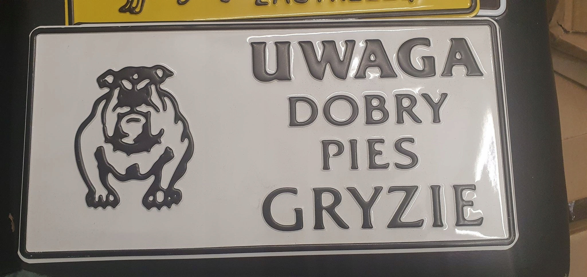 TABLICA TABLICZKA OSTRZEGAWCZA UWAGA PIES DOBRY PIES GRYZIE (5095 ... TABLICA TABLICZKA OSTRZEGAWCZA UWAGA PIES DOBRY PIES GRYZIE (5095 ...