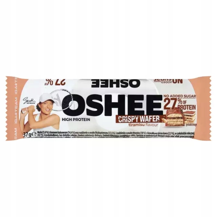 12 SZTUK - OSHEE BATON PROTEINOWY TIRAMISU 37G (5905868421668) • Cena ...