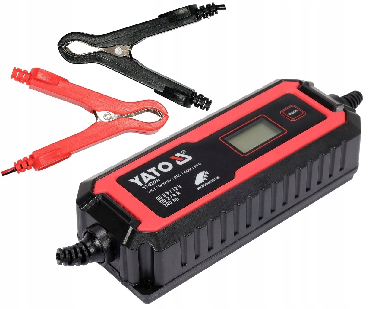 YATO - 83000 - ELEKTRONICZNY PROSTOWNIK AKUMULATORA 6V/12V 2/4A 6V/2A ...