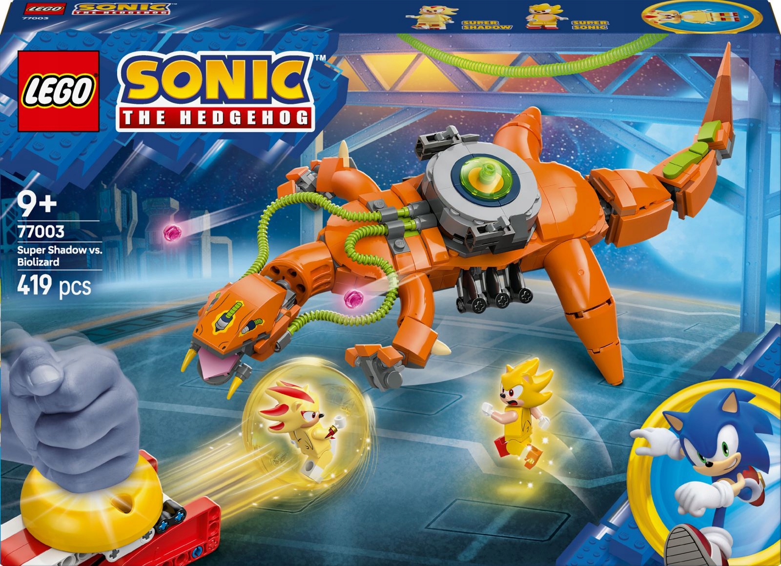 LEGO SONIC SUPER SHADOW KONTRA BIOLIZARD (77003) [KLOCKI] 17013629603 ...