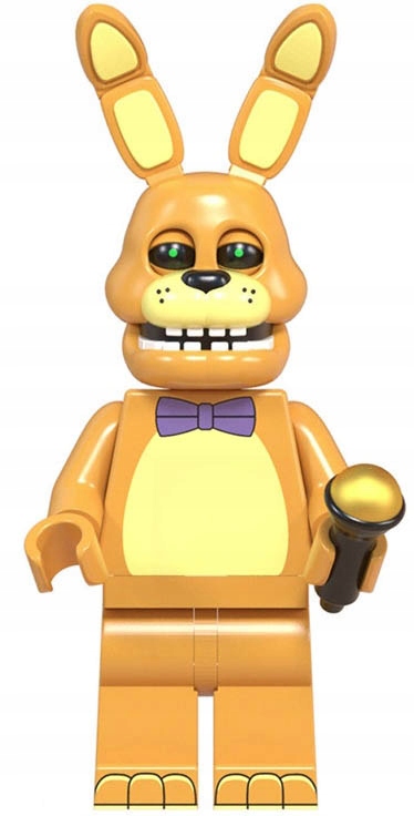 KLOCKI FIGURKA FNAF SPRING BONNIE Five Nights at Freddy's ...