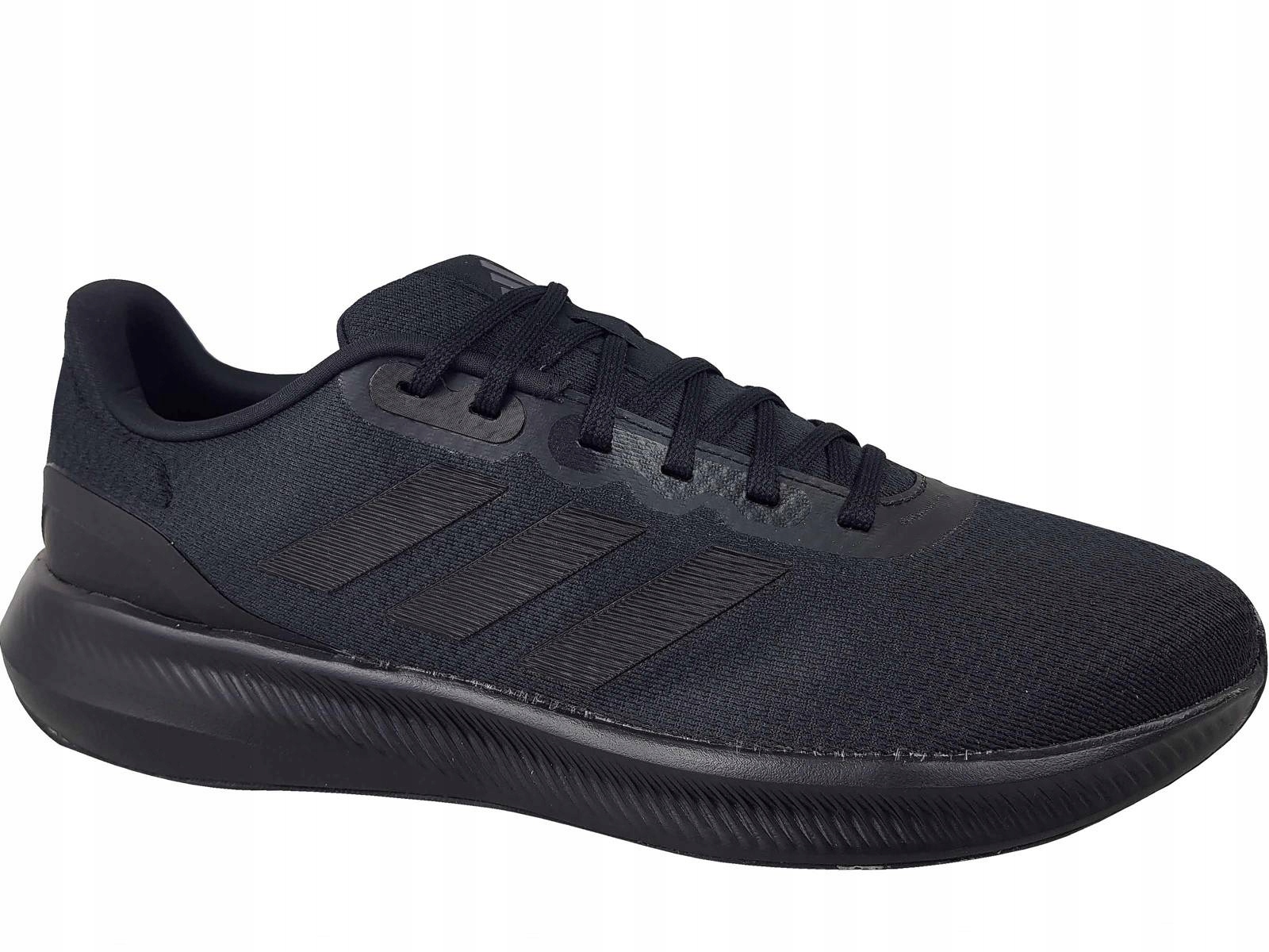 ADIDAS RUNFALCON 3.0 HP7544 SPORTOWE BUTY MĘSKIE CZARNE DO BIEGANIA ...