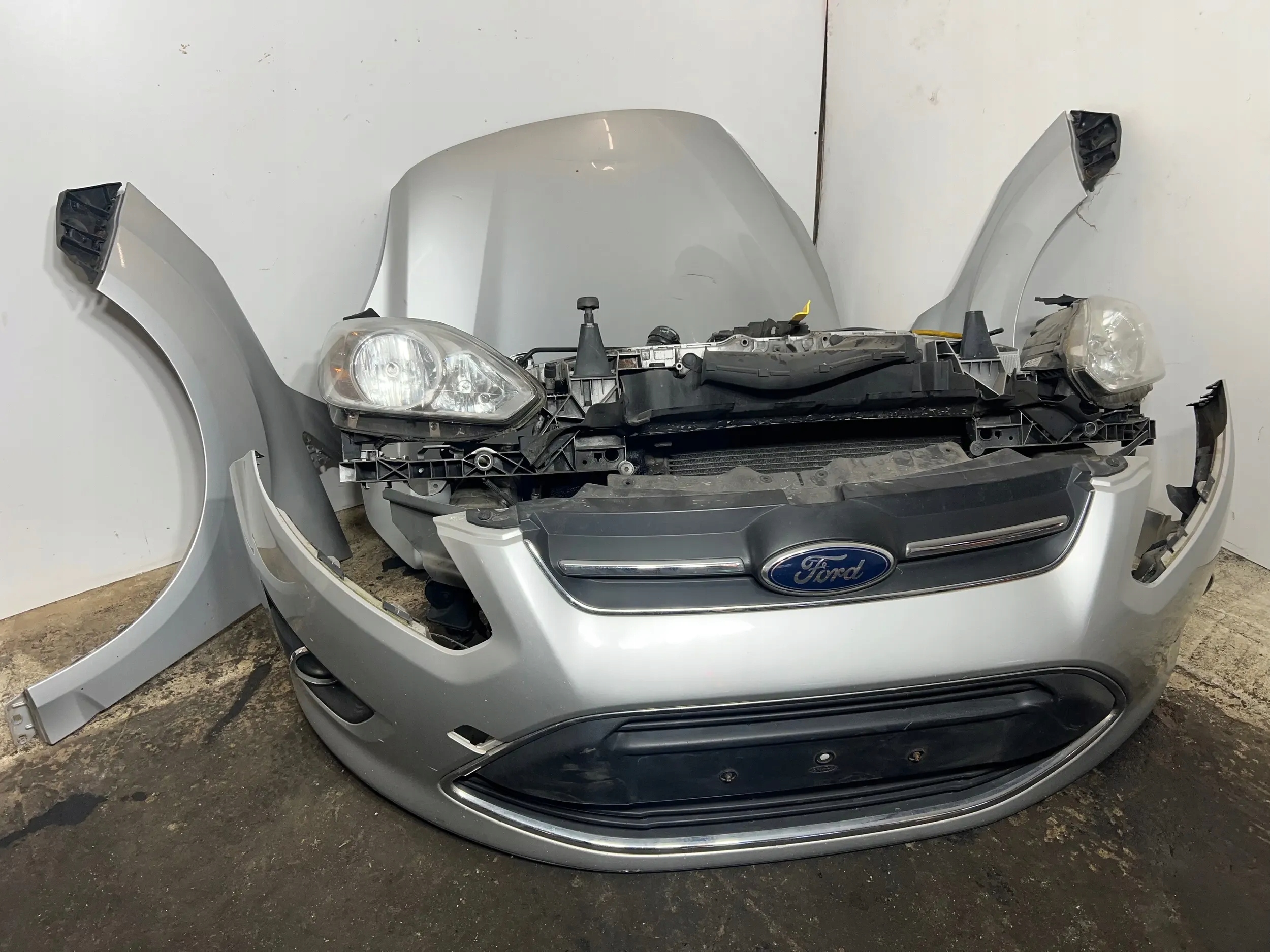 Ford C-MAX II GRAND MK2 PRZOD KOMPLETNY ZDERZAK MASKA PAS 1.6 TDCI za ...