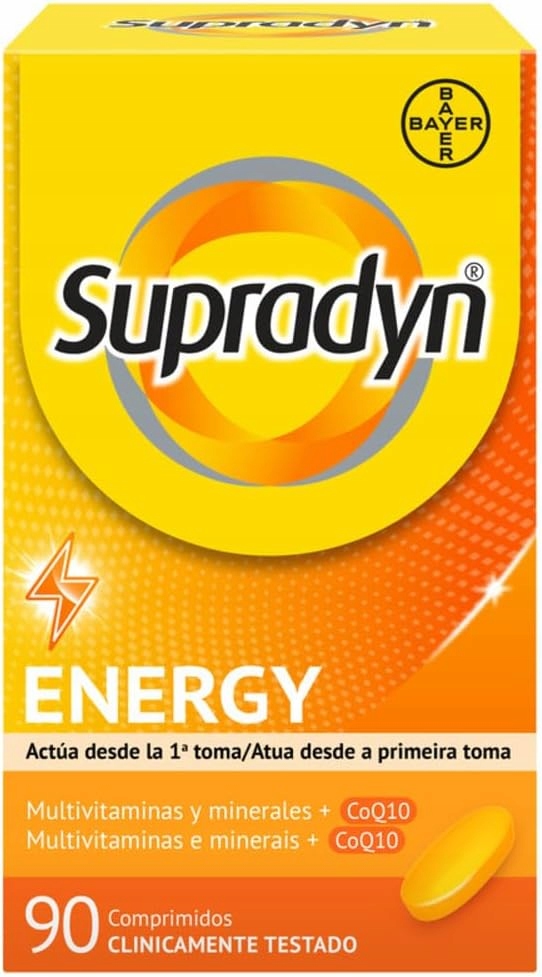 SUPRADYN ENERGIE MULTIVITAMÍN BAYER ENERGY VITAMÍNY A MINERÁLY 90 ...