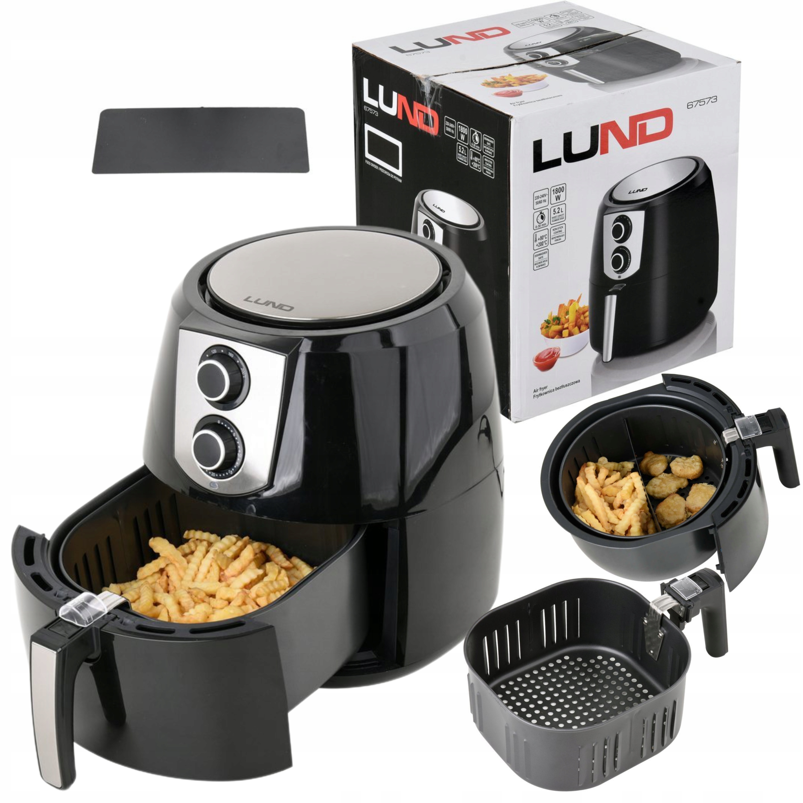 Air Fryer Frytkownica w Frytkownice Beztłuszczowe Air Fryer - Drobne ...