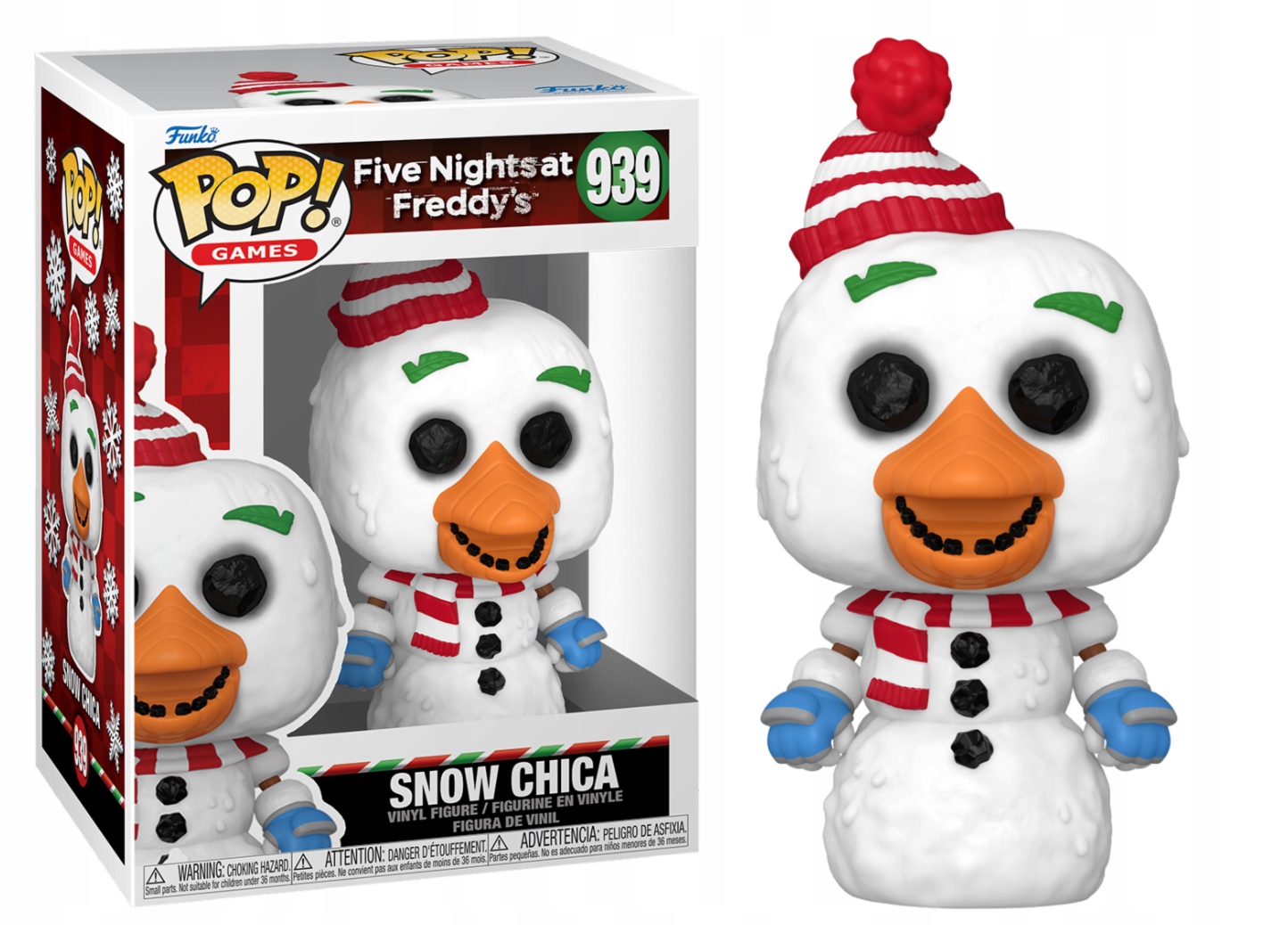 Snow Chica 939 Five Nights at Freddy's Funko POP! 14444670725 - Sklepy ...
