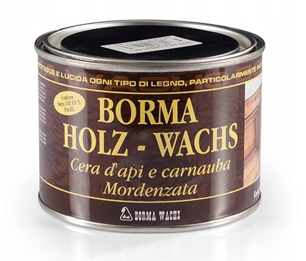 Borma Holz-Wachs wosk pszczeli w paście 500 ml (8014885001313) • Cena, Opinie • Środki ...