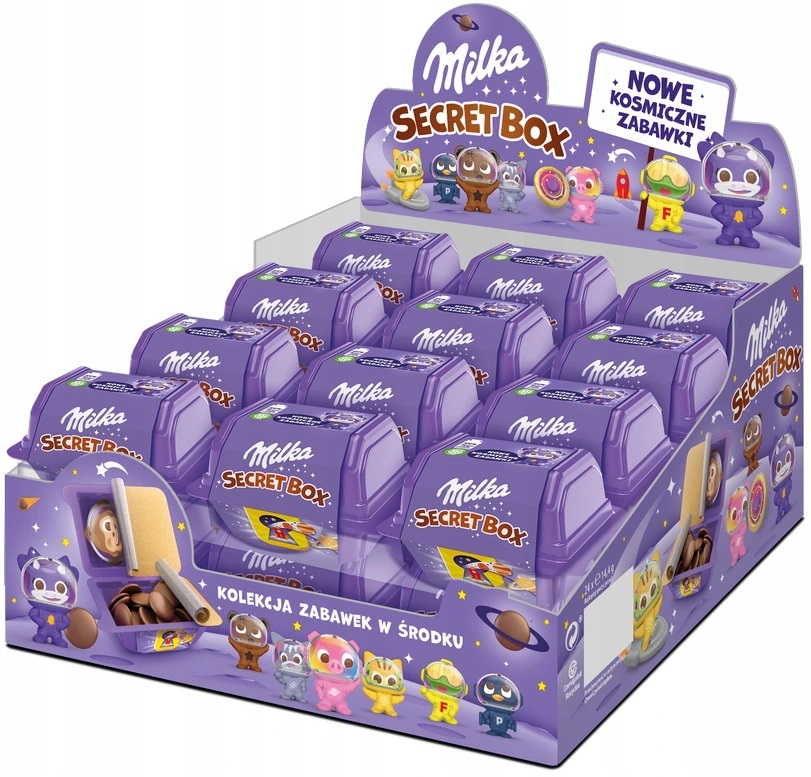 Milka Secret Box 7 Cudów Świata - Niska cena na Allegro.pl