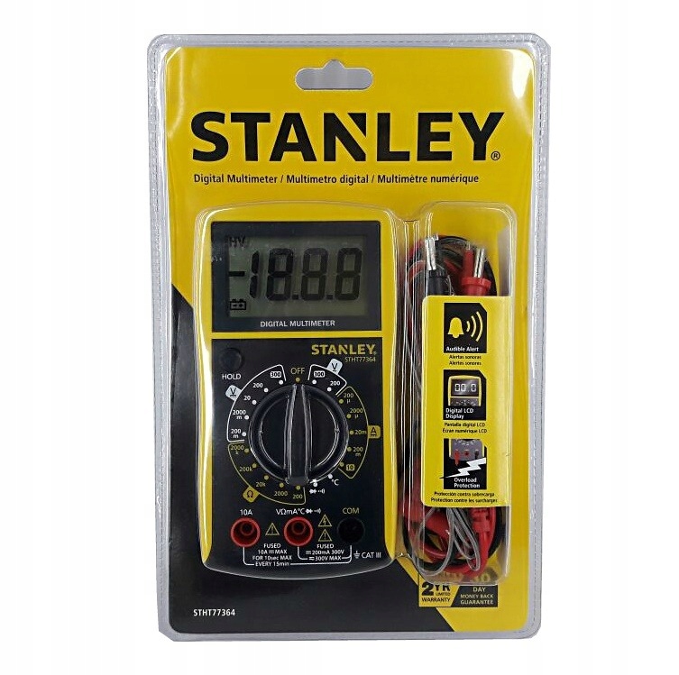 DIGITÁLNY MULTIMETER ELEKTRICKÝ METER STANLEY | KúpSiTo.sk - Tovar z Poľska