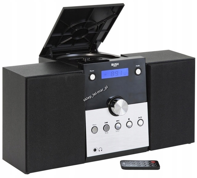 Bush Cd Bluetooth Dab+ Fm Radio - Wood - Niska cena na Allegro