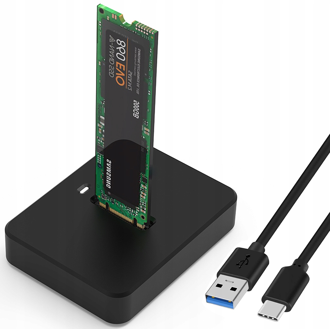 Stanice pro SSD NVME/SATA PCIe M.2 USB-C Gen2 za 528 Kč - Allegro