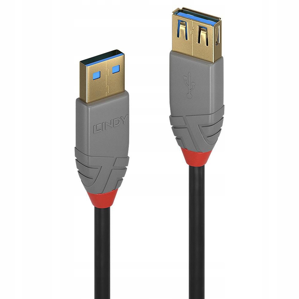 Lindy 0,5M Przedłużacz USB 3.2 Typu A, Anthra Line, 36760 - Sklep ...