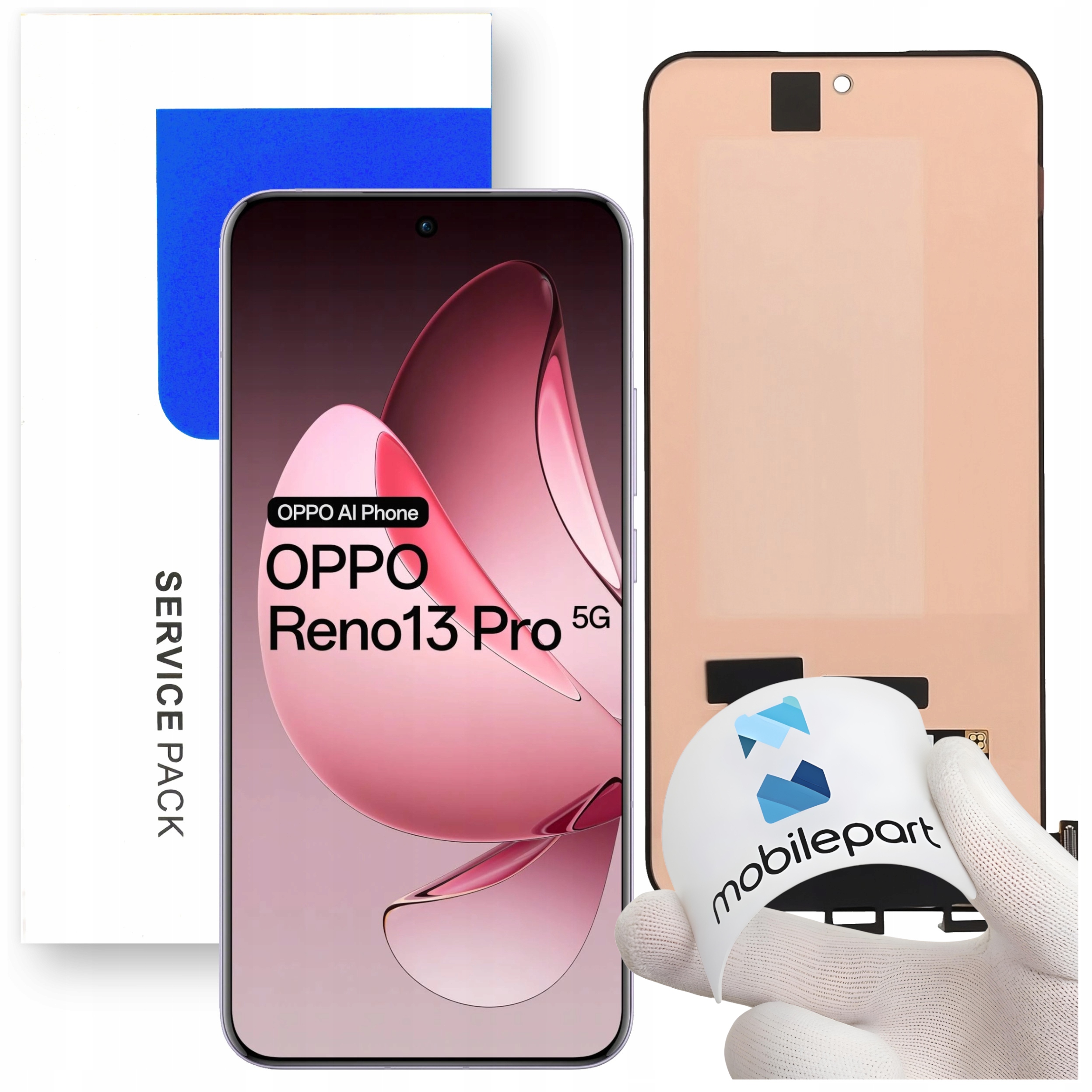 Wyświetlacz do Oppo Reno 13 Pro 5G LCD CPH2697 Ekran Oryginał ...