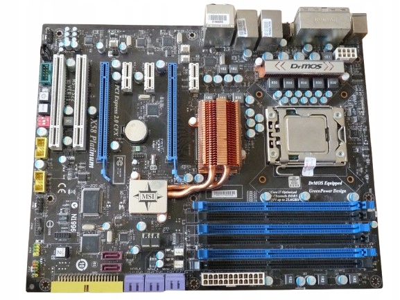 Płyta główna ATX MSI MS-7522 X58 Platinum • Cena, Opinie - Allegro