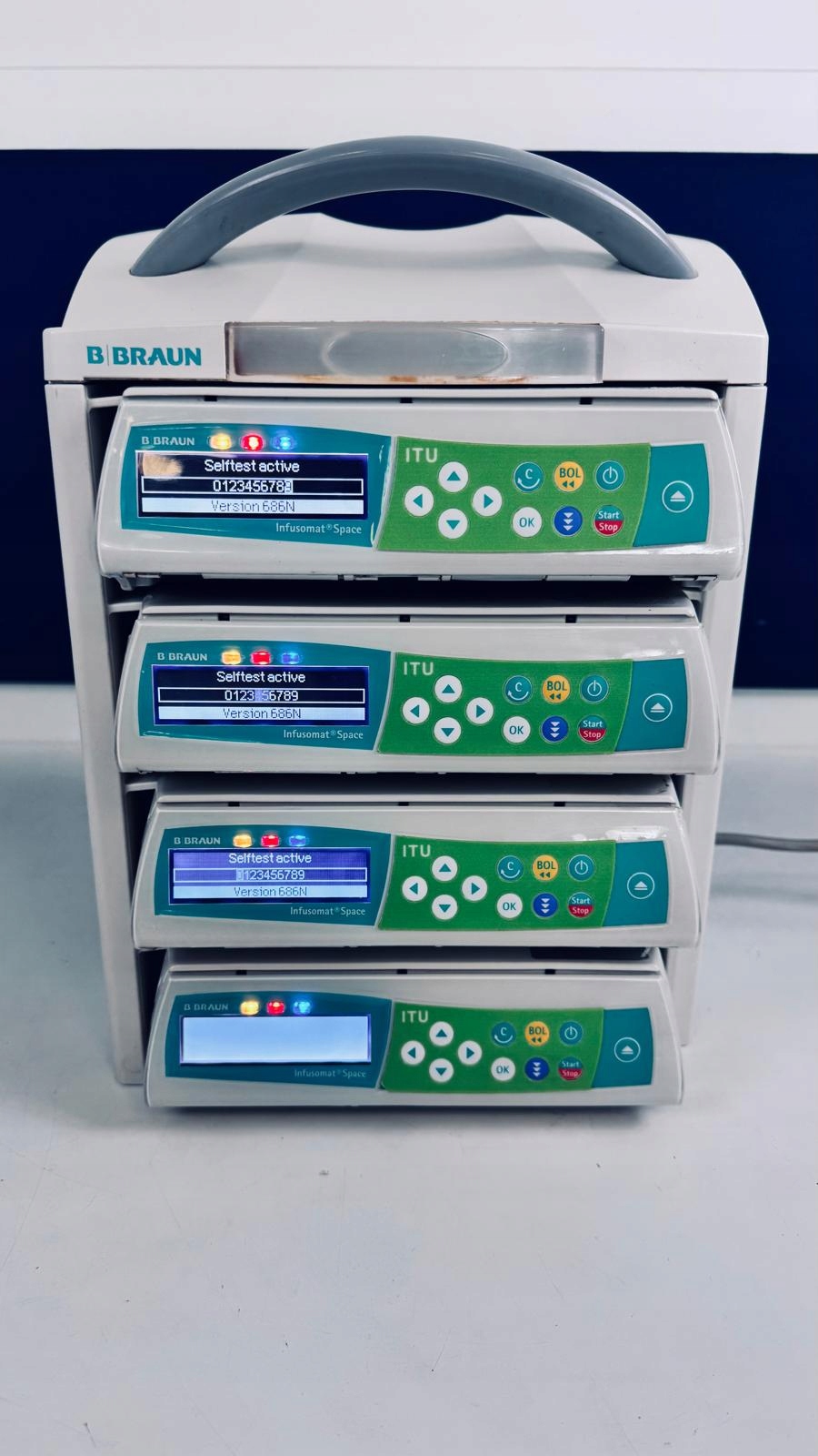 Zestaw Pomp Infuzyjnych B.Braun Infusomat Space ITU z bazą Space ...