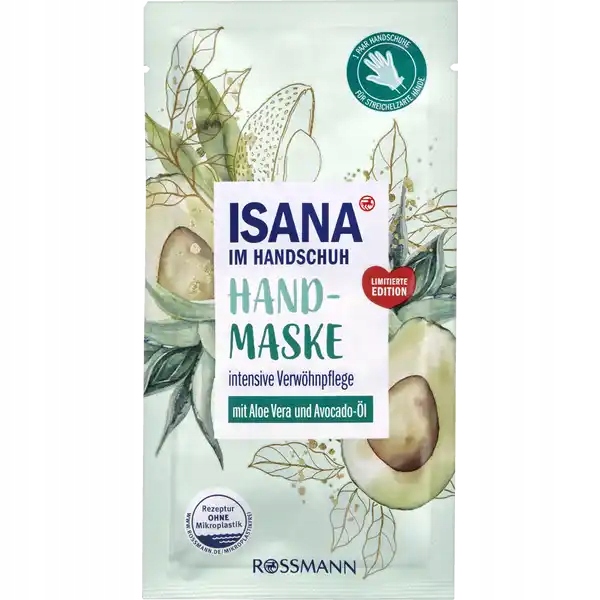 Isana maska do rąk aloes, awokado - porównaj ceny - Allegro.pl