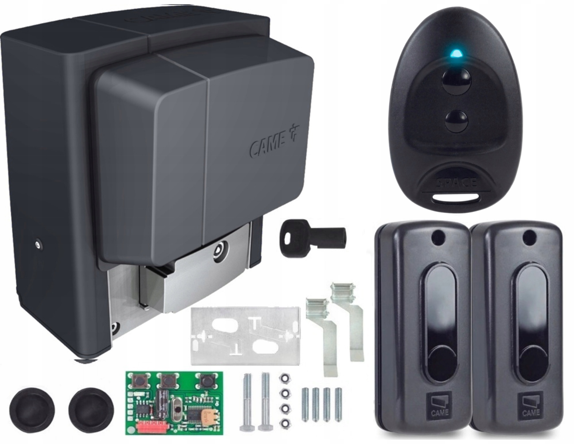 ZESTAW NAPĘD DO BRAMY CAME BX STRONG BASIC PILOT 800KG (0799439694217) • Cena, Opinie • Napędy ...