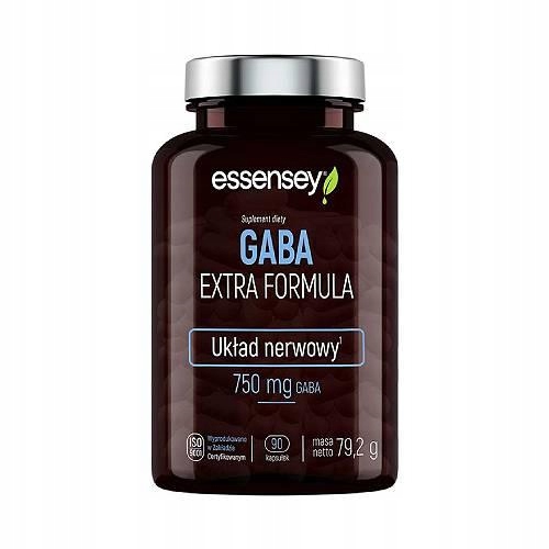 Essensey Gaba Extra Formula na układ nerwowy, 90 kapsułek (5902114064891) • Cena, Opinie ...