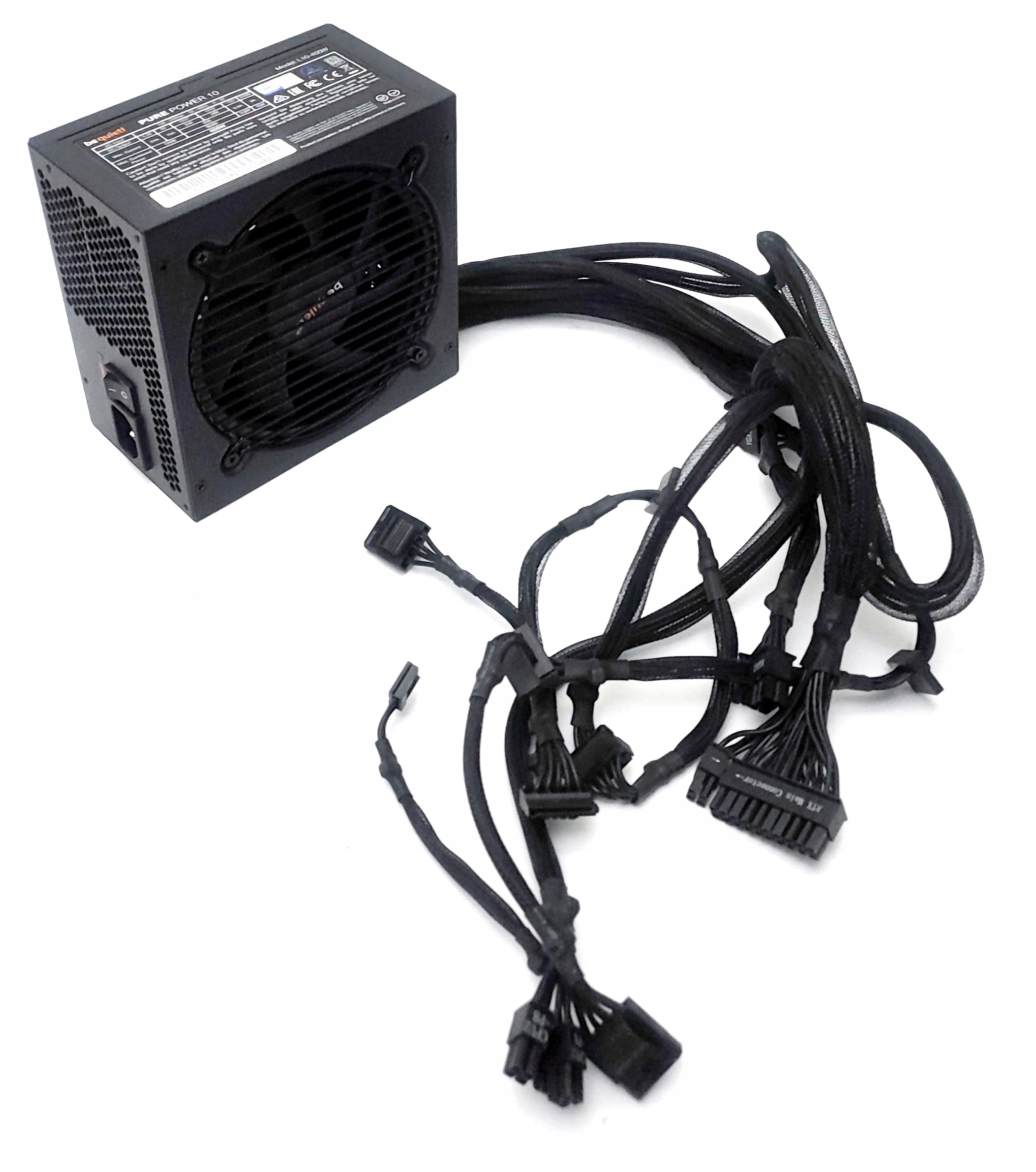 Be quiet! Pure Power 10, L10-400W, 80 Plus Silver, 400W, 20+4 ATX ...