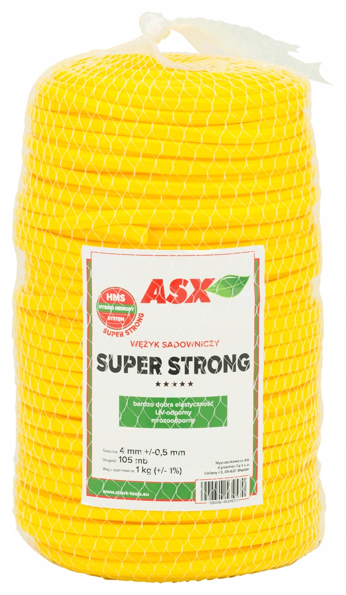 Wężyk gumowy Asx Super Strong 1kg 105m - porównaj ceny - Allegro.pl