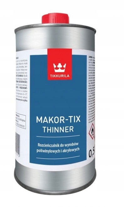TIKKURILA MAKOR-TIX THINNER 10L (5902829901467) • Cena, Opinie • Farby ...
